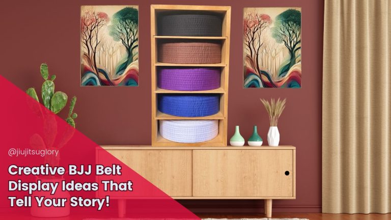 Creative BJJ Belt Display Ideas That Tell Your Story! - Jiujitsu News