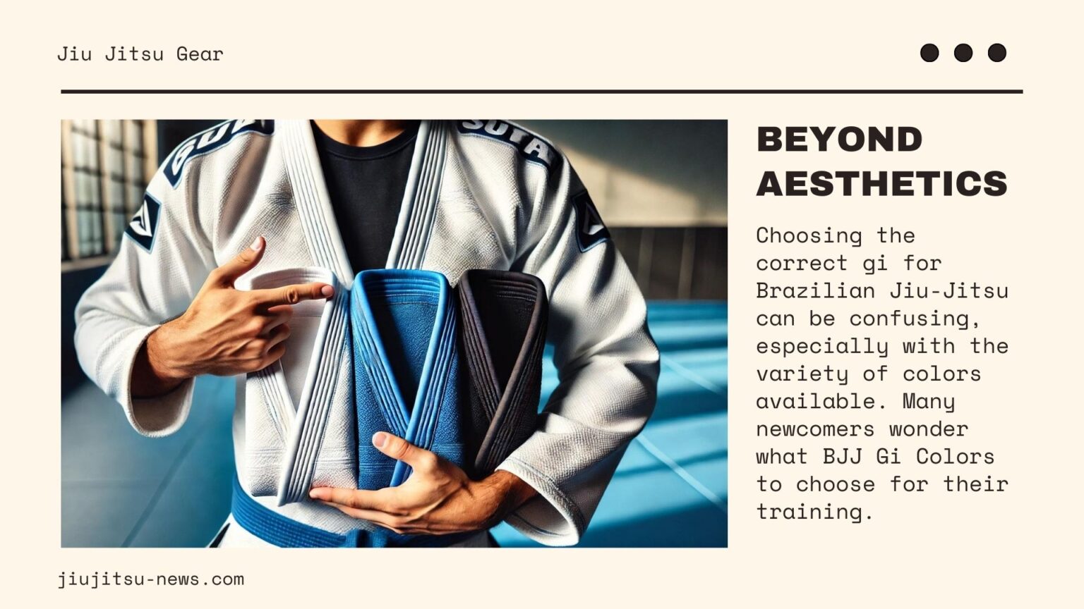 Decoding BJJ Gi Colors: A Guide to Picking Your Perfect Gi (With Quiz ...