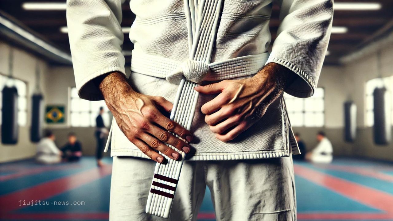 White Belt Stripes in BJJ: All You Need to Know! - JiuJitsu News