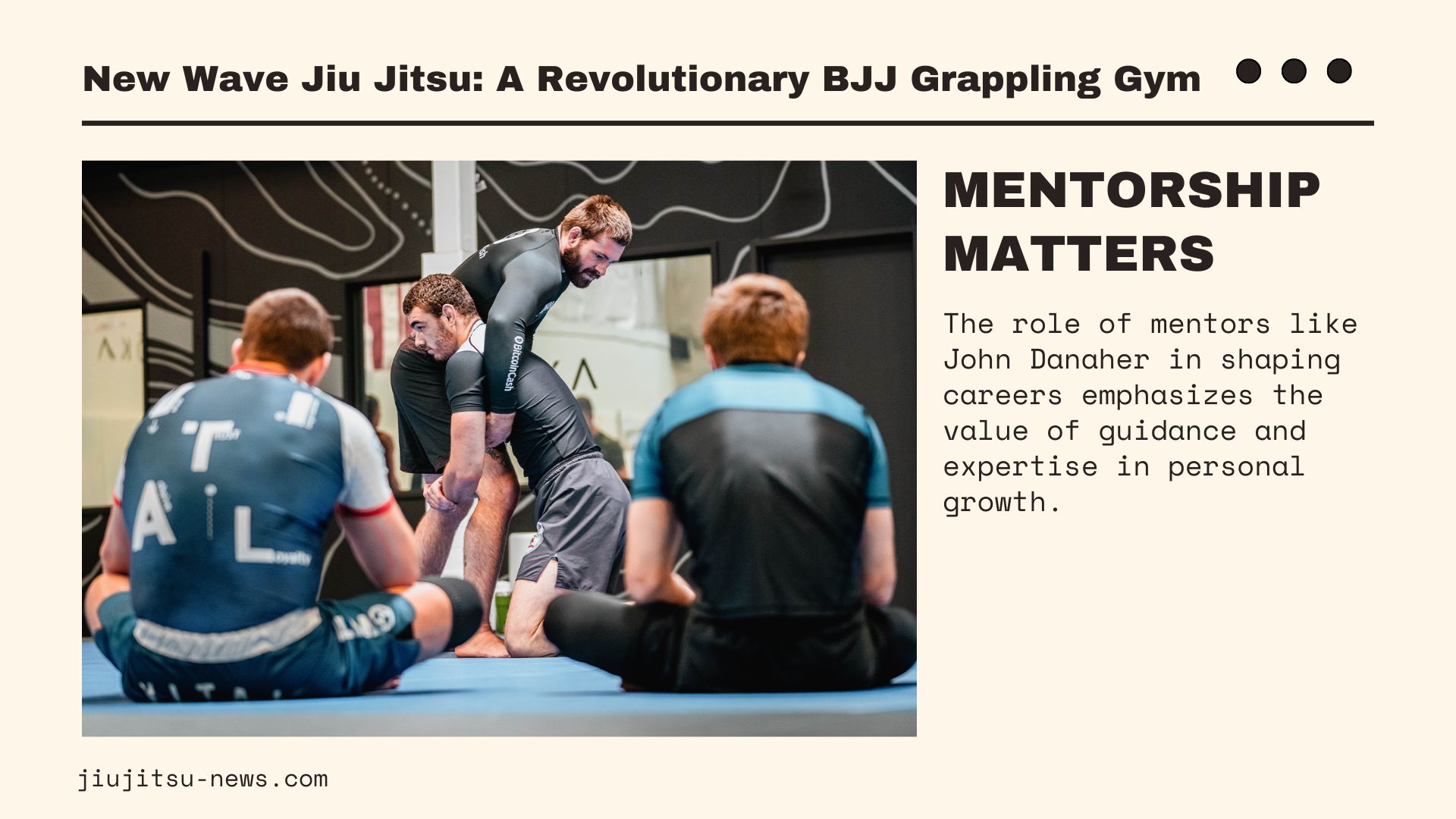 New Wave Jiu Jitsu: A Revolutionary BJJ Grappling Gym - JiuJitsu News