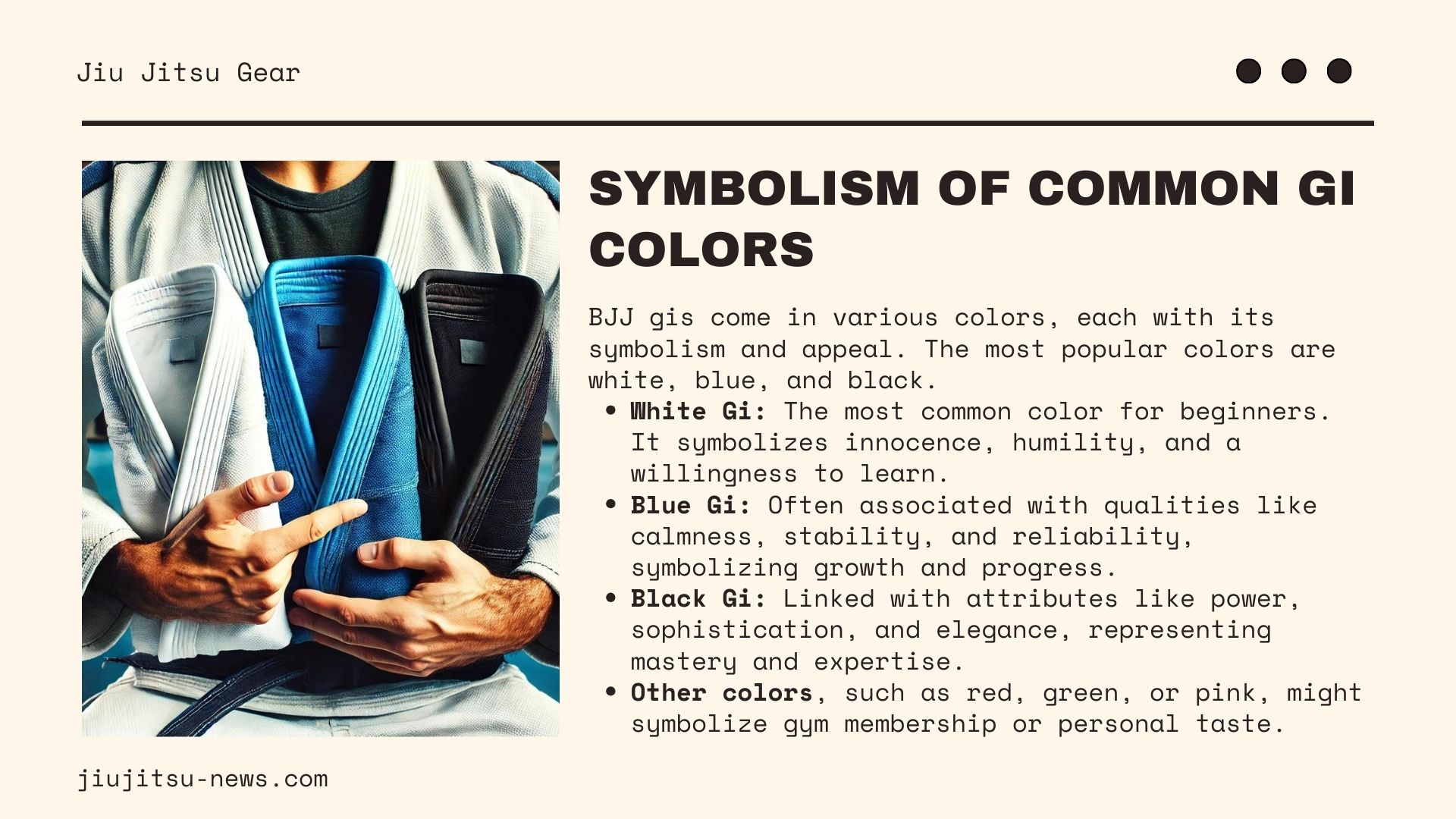 Decoding BJJ Gi Colors: A Guide to Picking Your Perfect Gi (With Quiz ...