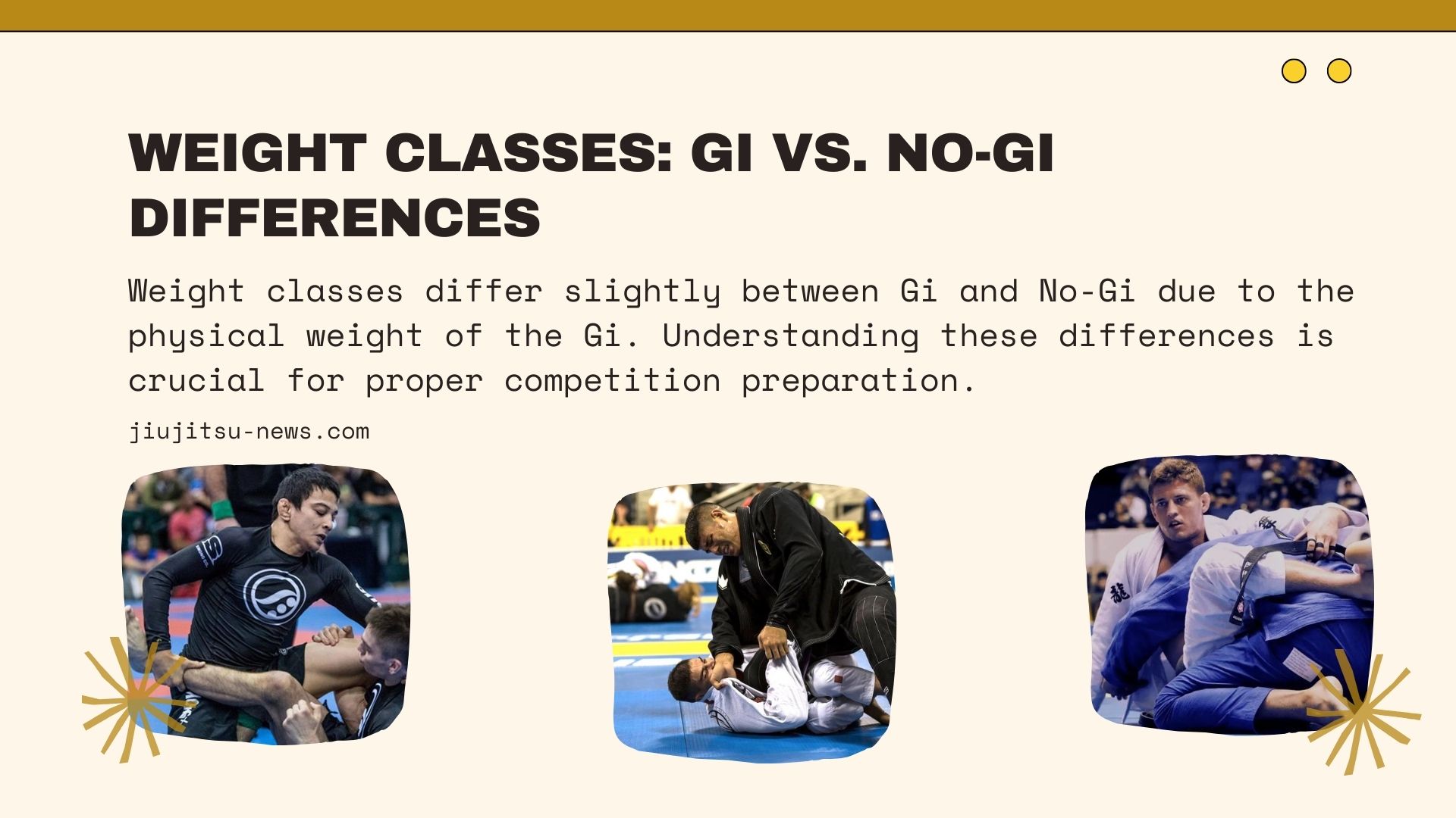 A Detailed Breakdown of the IBJJF Weight Classes! - JiuJitsu News