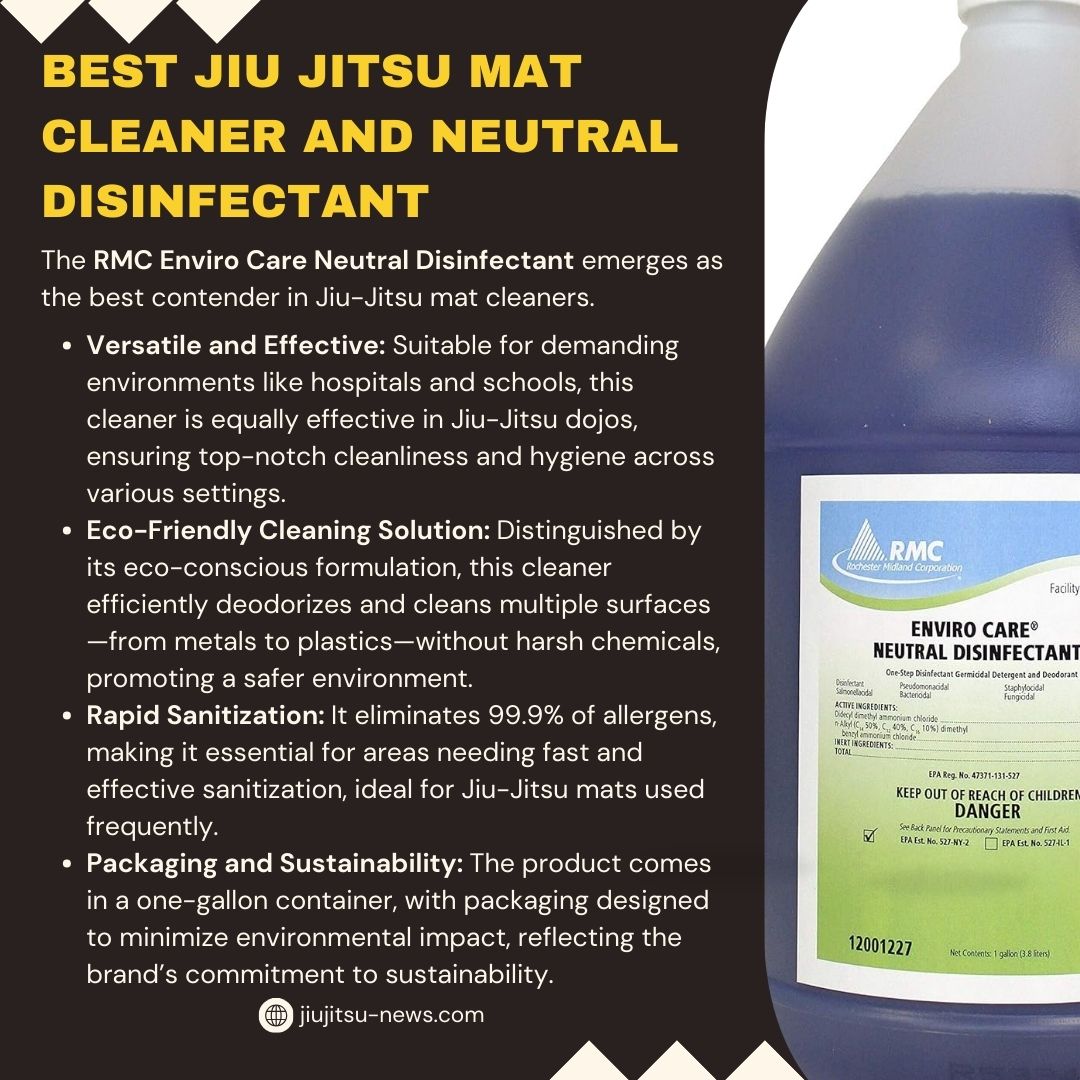 Choosing the Right Jiu Jitsu Mat Cleaner: What You Need to Know ...