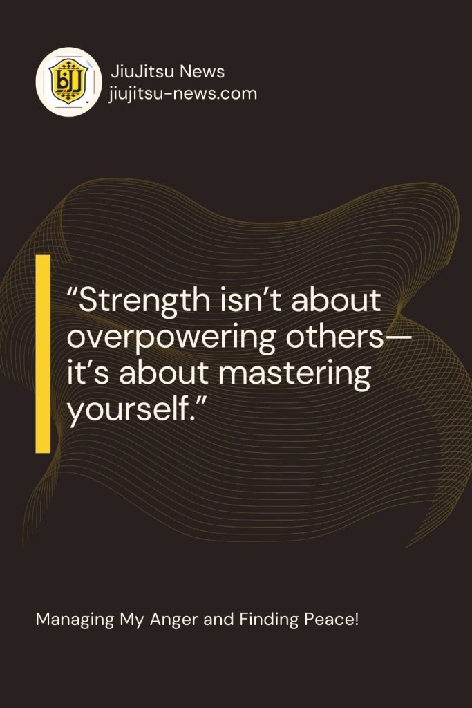 Jiu-Jitsu Helped Me Manage My Anger and Find Peace - JiuJitsu News