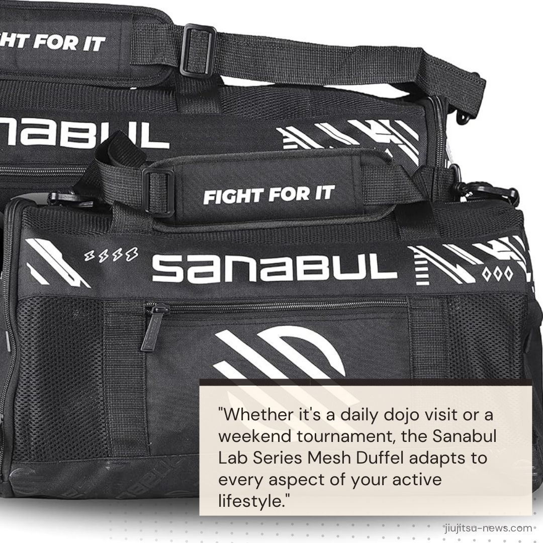 Sanabul Lab Series Mesh Duffel Gym Bag Review – Your Go-To Bag for All ...