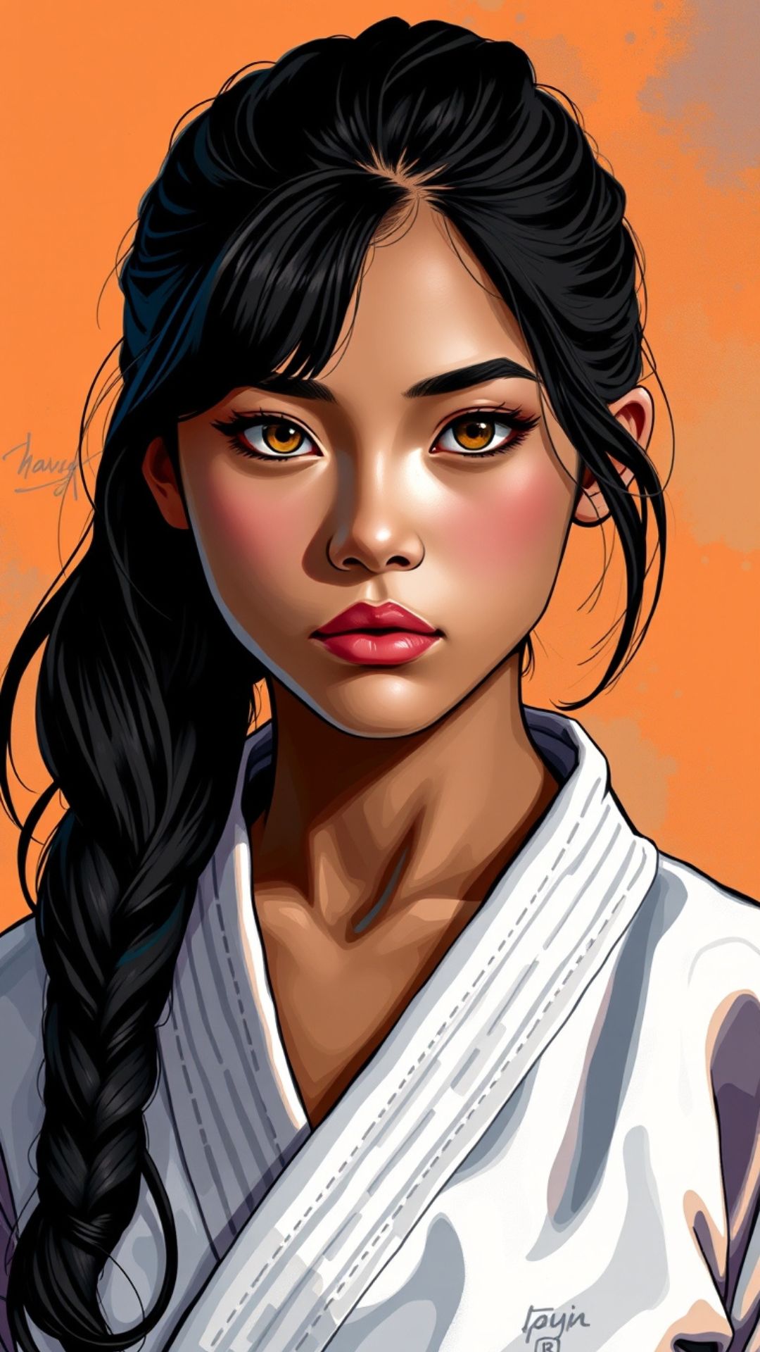 Jiu Jitsu Aesthetic Girl Wallpaper: Strength, Beauty, and the Spirit of ...