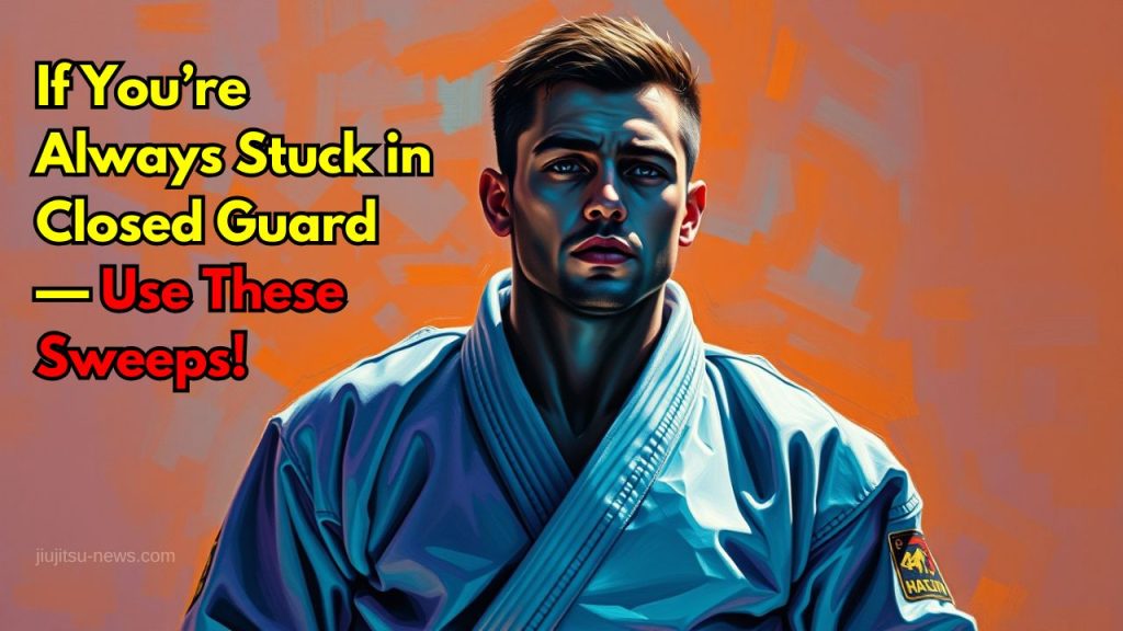 If You’re Always Stuck in Closed Guard — Use These Sweeps! - JiuJitsu News